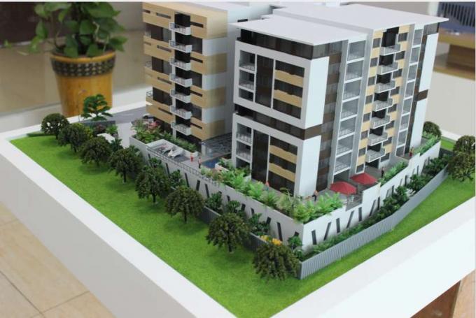 Handmade Mini Architecture Models , 1 / 80 Scale Modern Architecture Model