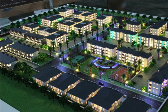120x160cm Mini Architecture Models For Apartment Exterior And Interior