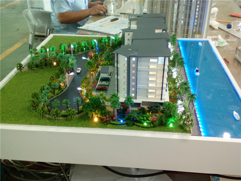 Acrylic Architectural Model Making Materials 1 / 80 Scale Handmade Artwork