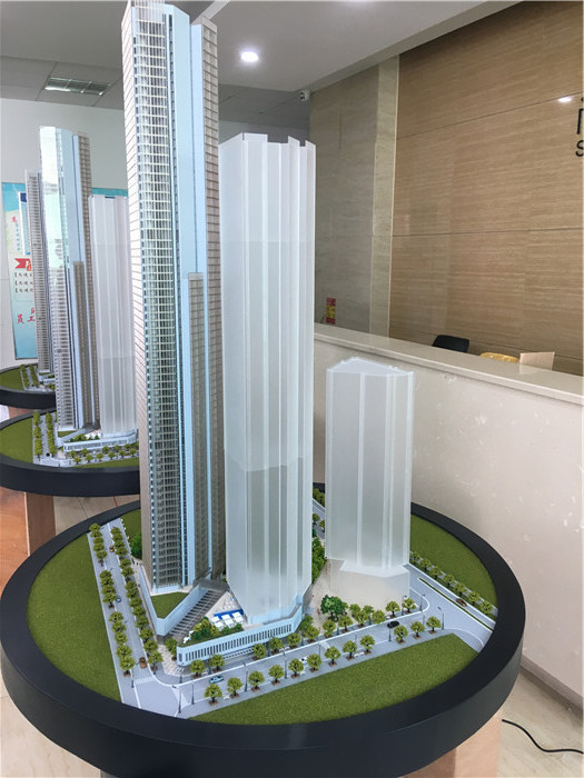 Abs And Acrylic Plastic 3d Construction Scale Models / Small Scale ...