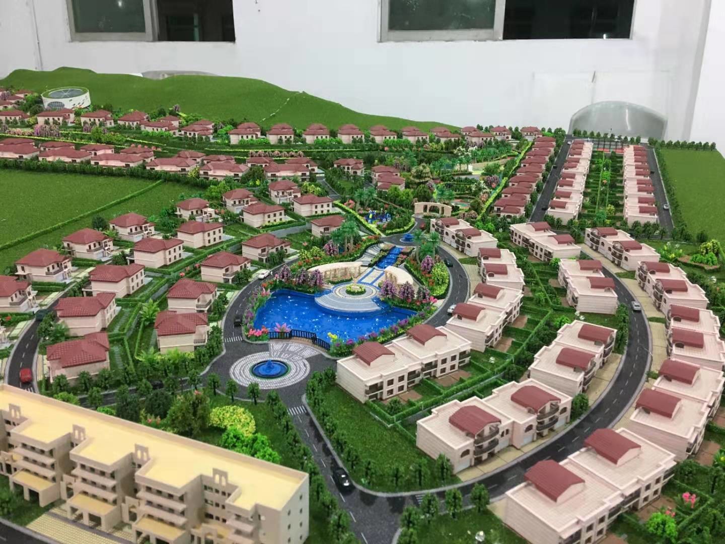 Led Lighting Architectural Model Making Materials , Real Estate Scale ...
