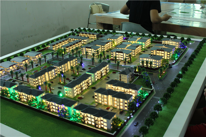 120x160cm Mini Architecture Models For Apartment Exterior And Interior